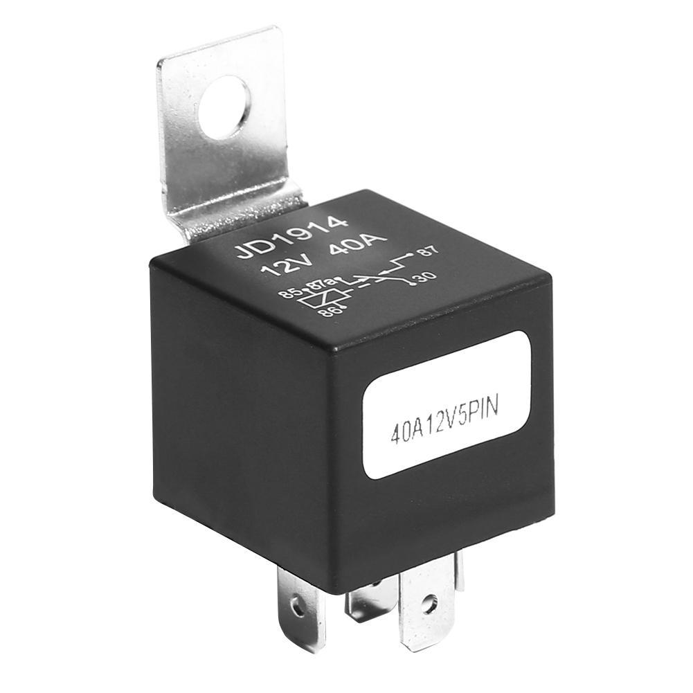 Buy 12V 40A Amp 5 Pin Automotive Relay for Car Automobile Van Motorbike ...