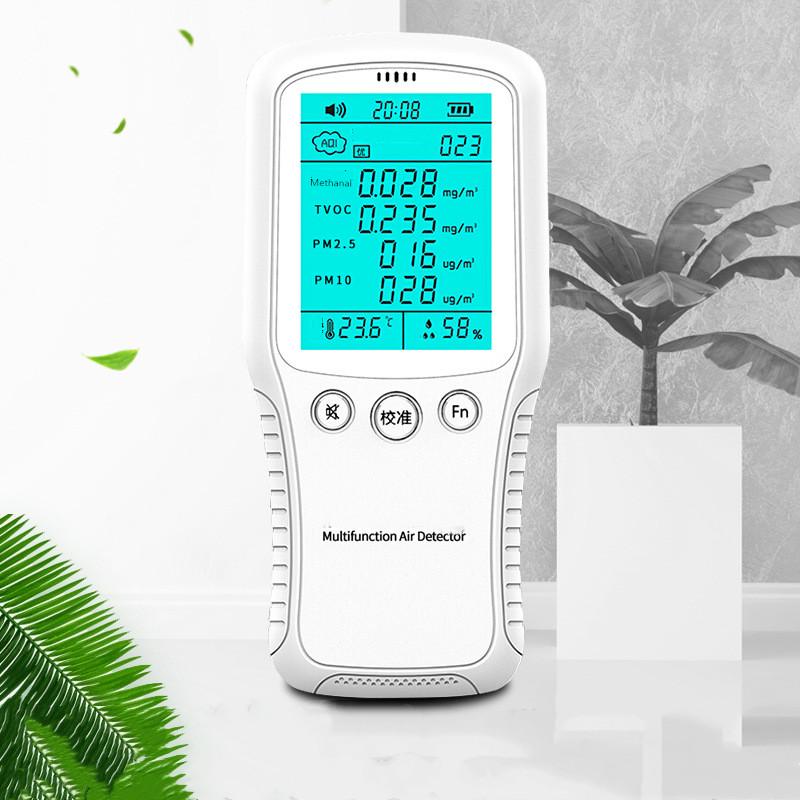 Formaldehyde TVOC Detector PM2.5 PM10 PM 2.5 Detectors Indoor Air ...