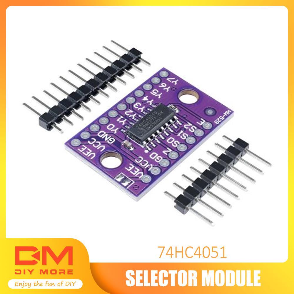 Buy 74HC4051 8-Channel-Mux Analog Multiplexer Demultiplexer Module for Raspberry Pi at ...