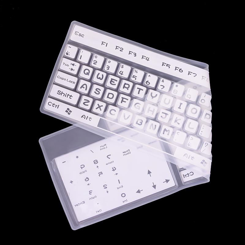 Buy 1Pc Universal Silicone Desktop Computer Keyboard Cover Skin ...