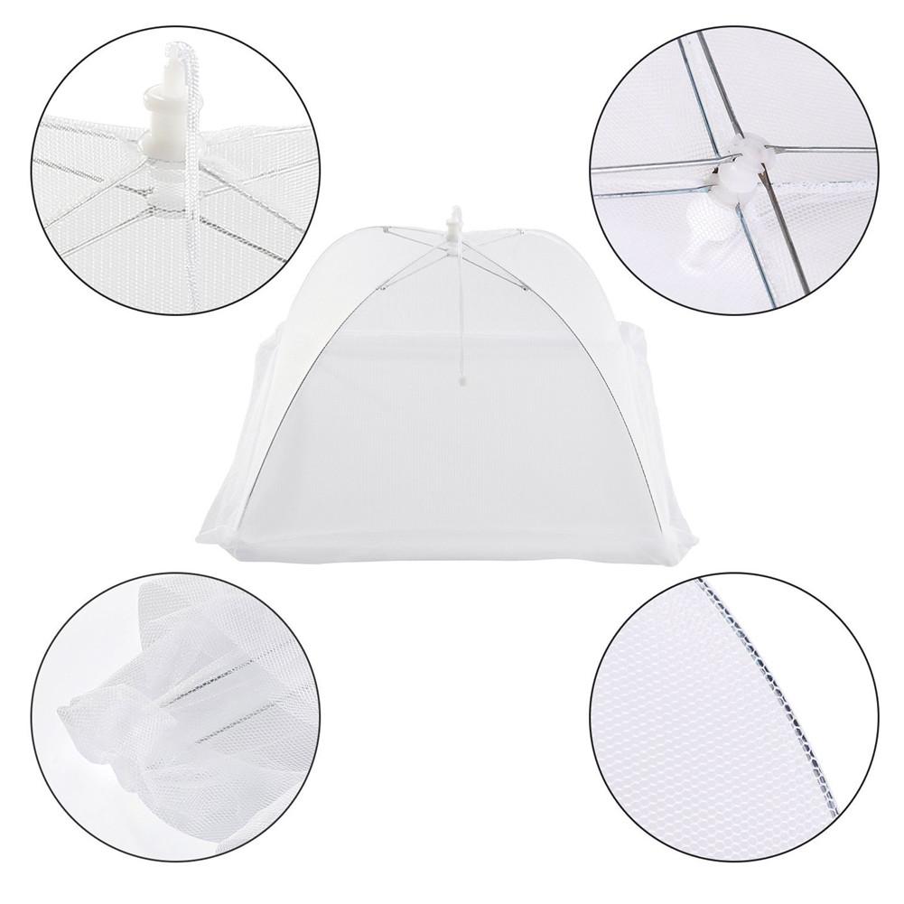 Buy 4 PCS 17 Inches Multi-functional Food Covers Mesh Food Tent ...