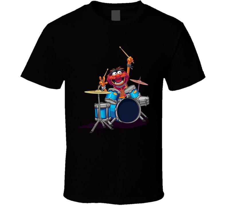 Buy Animal Muppets Drummer Rock Mens T Shirt Size at affordable prices ...