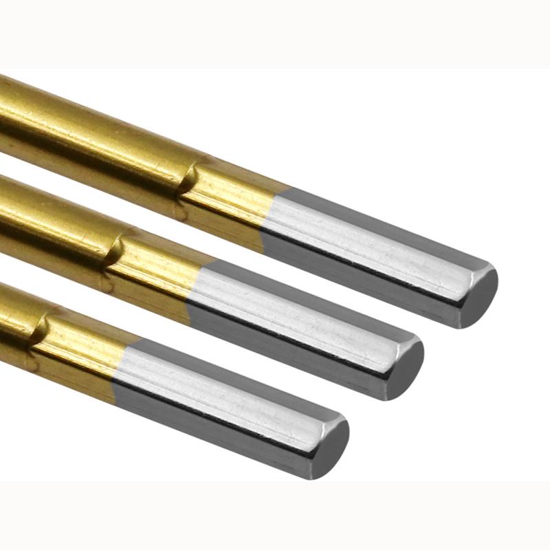 6Pcs Set Titanium Hex Shank Spade Bits Drill Flat Boring Wood Drill ...