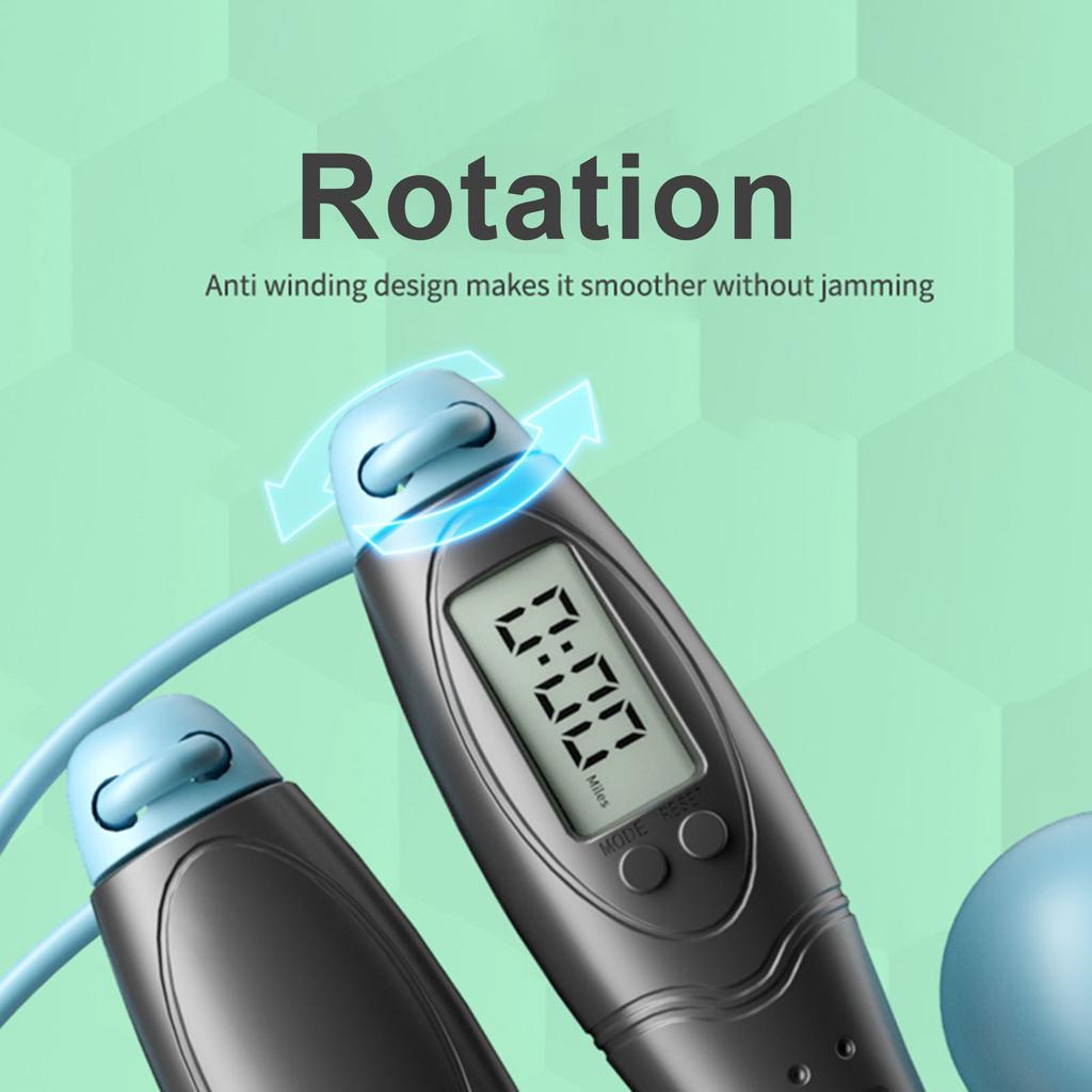 Buy Jumping Rope Counting Digital Display 4 Modes Calorie Fitness ...