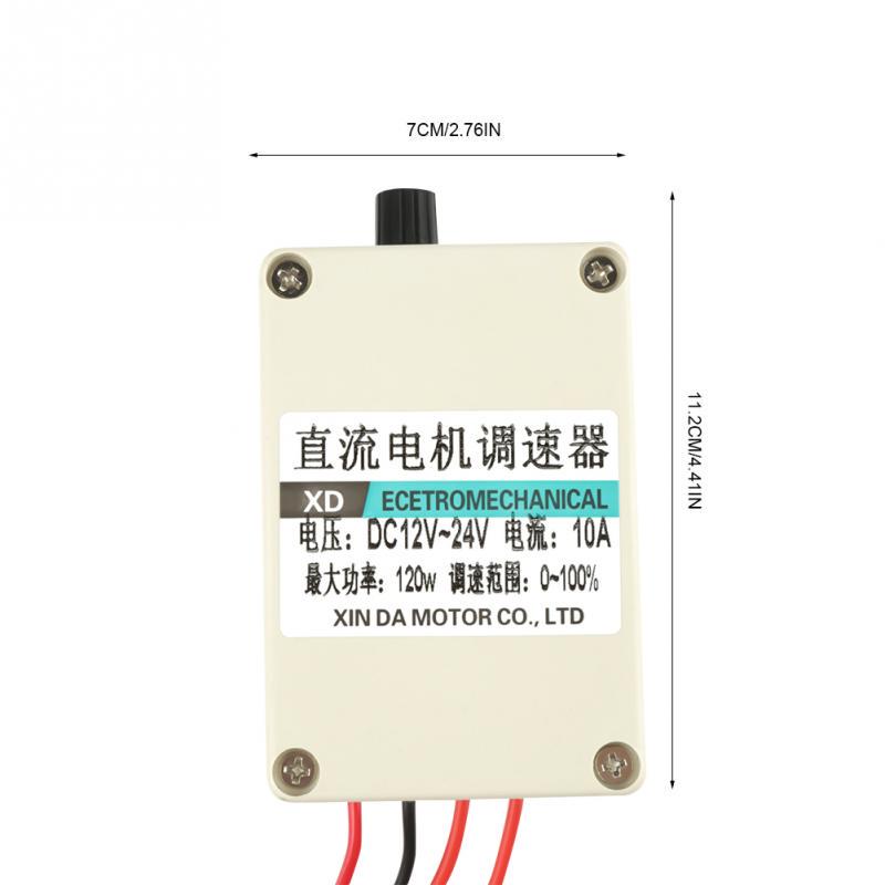 12V24V 120W Motor Speed Controller Front Reverse Dual Control Variable ...