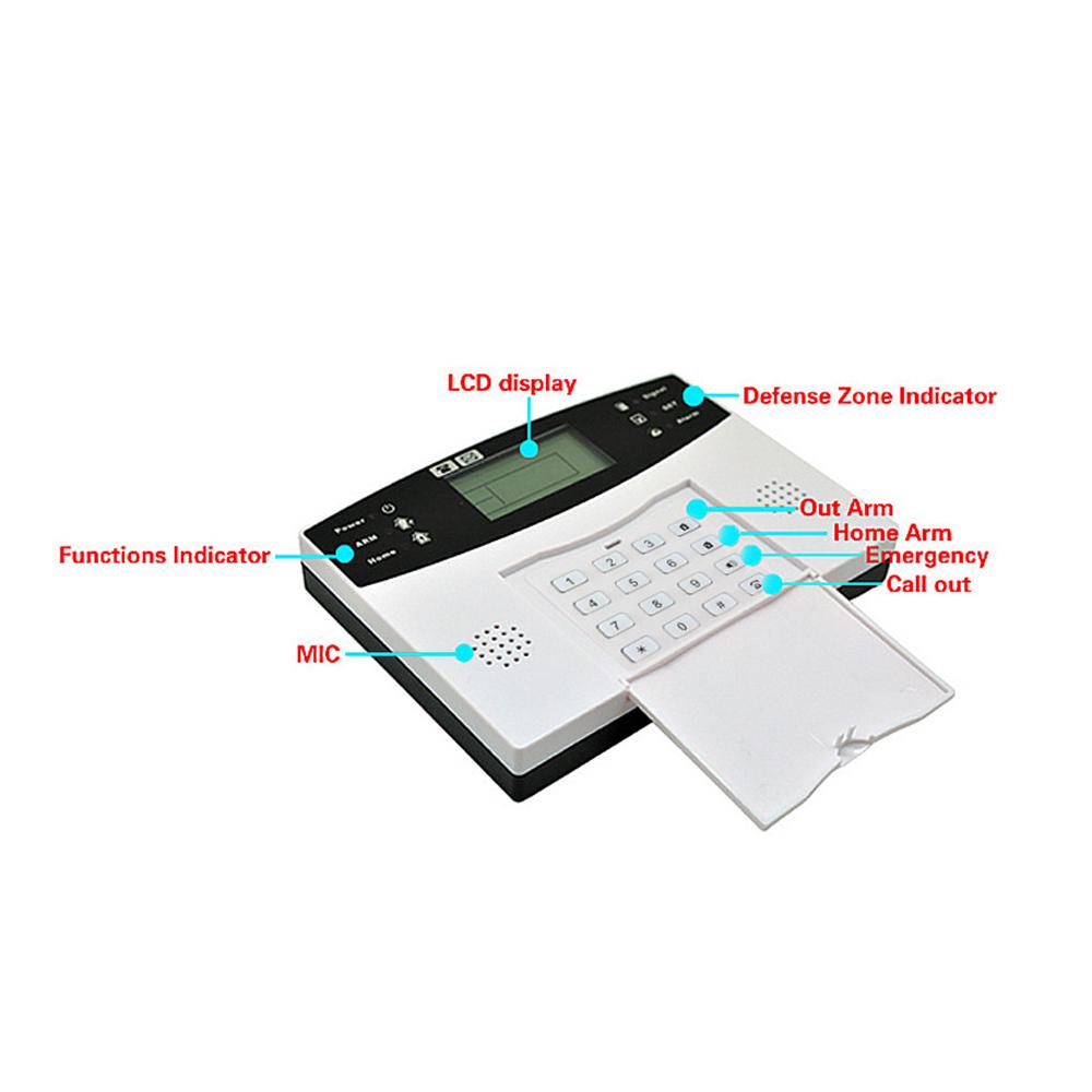 Buy Alarm Auto Dialer Detector GSM SMS For Home LCD Wireless at ...