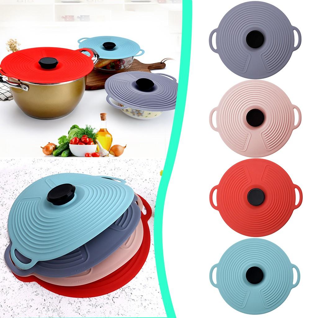 [zzz] Reusable Self Sealing Lid Airtight Seal Washable Keep Food Fresh ...
