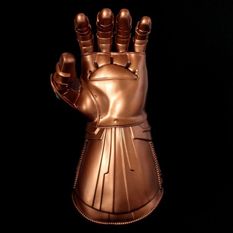 Buy Glowing Infinite Gauntlet Glove LED Light Props Roleplay Halloween ...