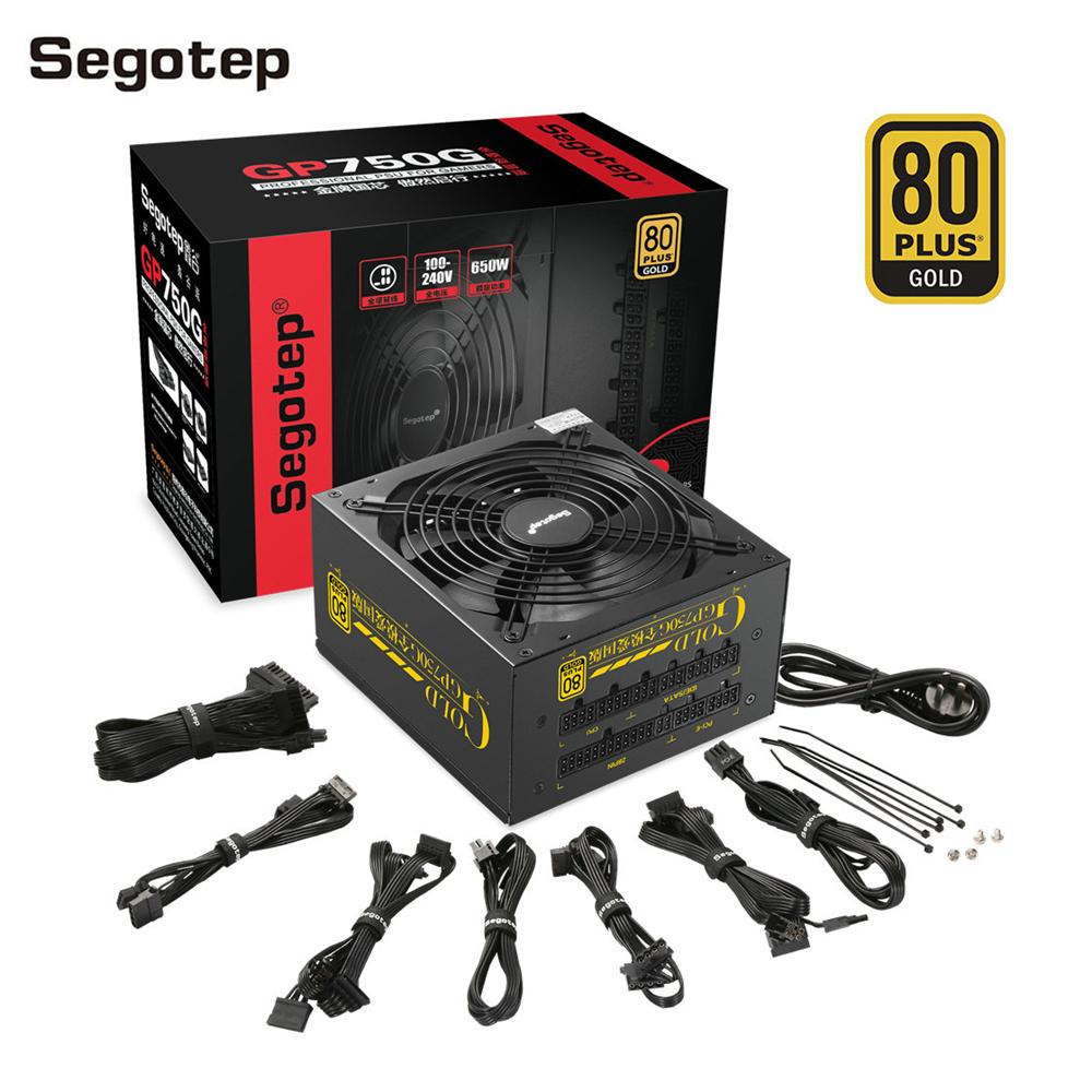 Segotep GP750 650W Full Modular Power Supply 80 Plus Standard PSU ATX ...