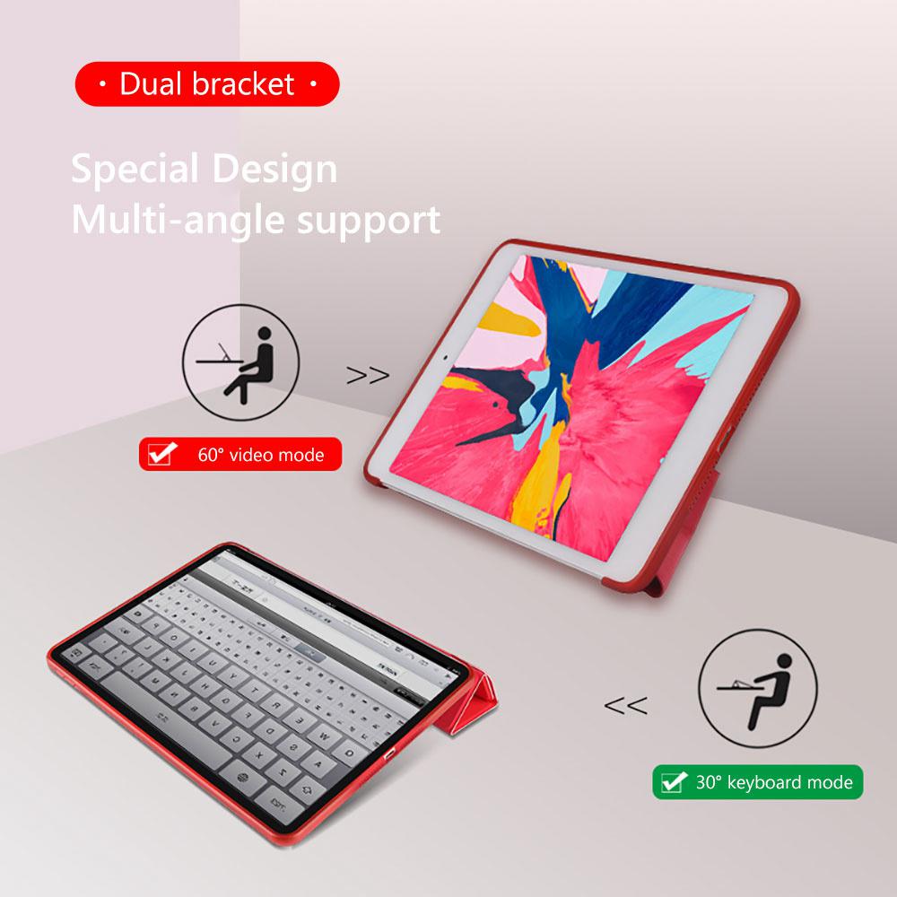 Buy Smart iPad Case Stand Soft PU Leather Y-Shape Back Cover iPad Mini ...