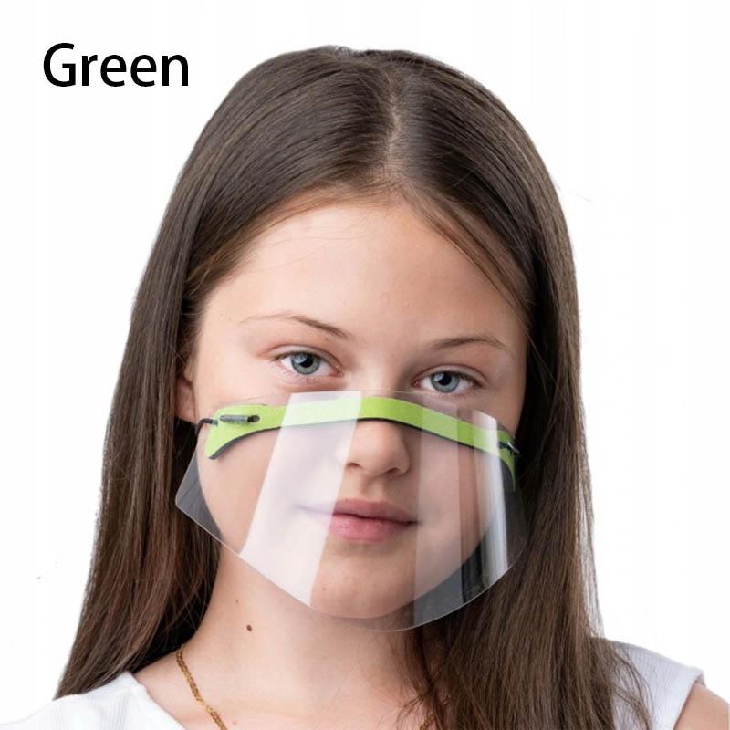 Buy 1PCS Comfortable Transparent PVc Mini Shield Mask Mouth Mask Face ...
