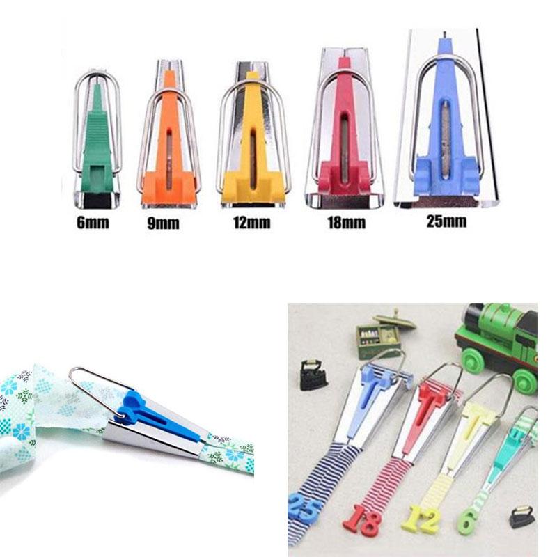 Buy Bias Tape Fabric Maker Kit Set For Sewing Quilting Awl Jelly Roll ...