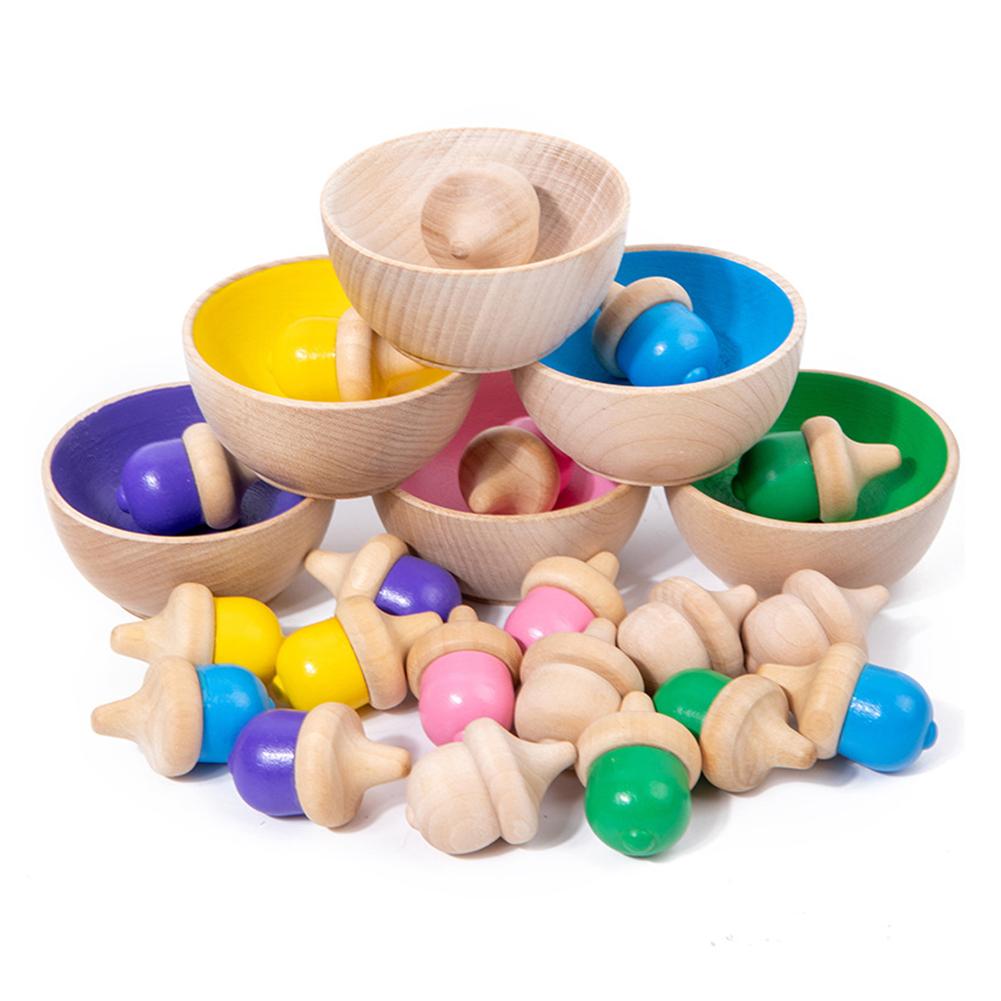 Satın alın Portable Counting Learning Toys Safe Wooden Color ...