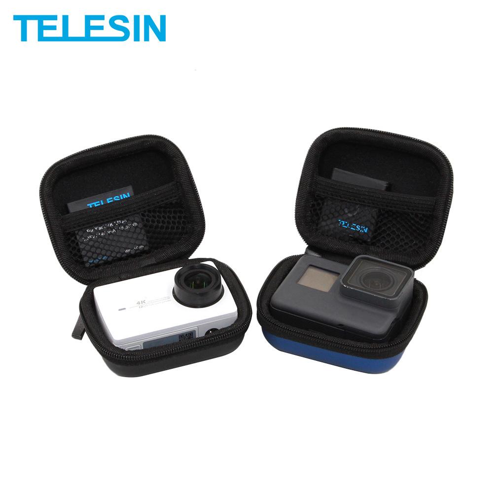 Buy TELESIN Waterproof Small Storage Case Mini Camera Bag Protector Bag ...