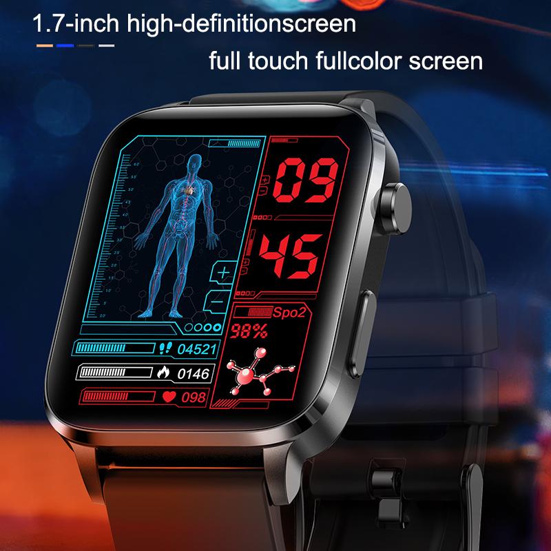 Buy 2022 New Thermometer Smart Watch Men Sangao Laser Treat Health ...