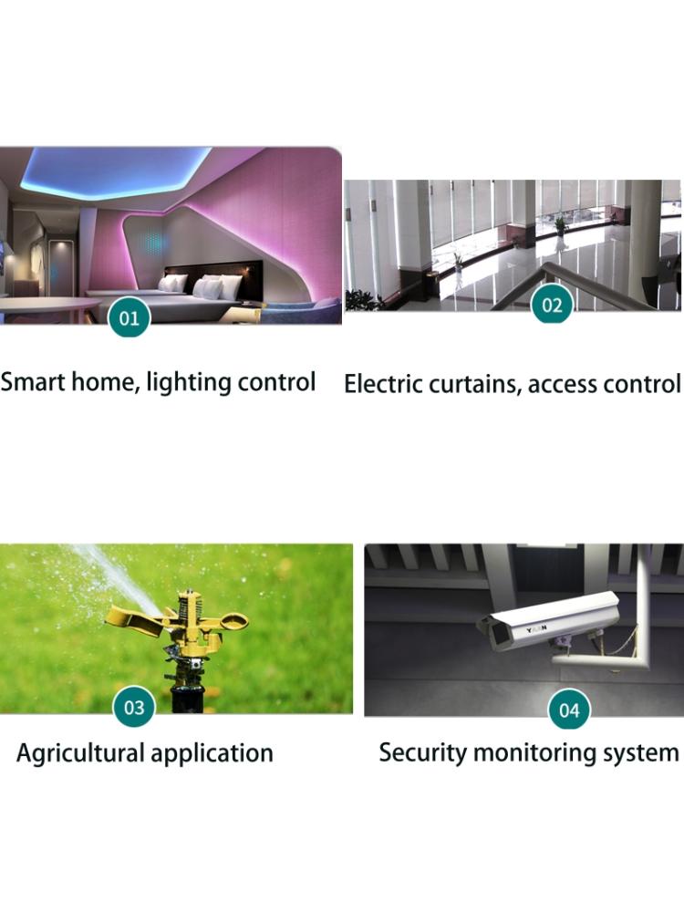 315/433 MHz Industrial Sector DC 12V 4CH RF Wireless Remote Control ...