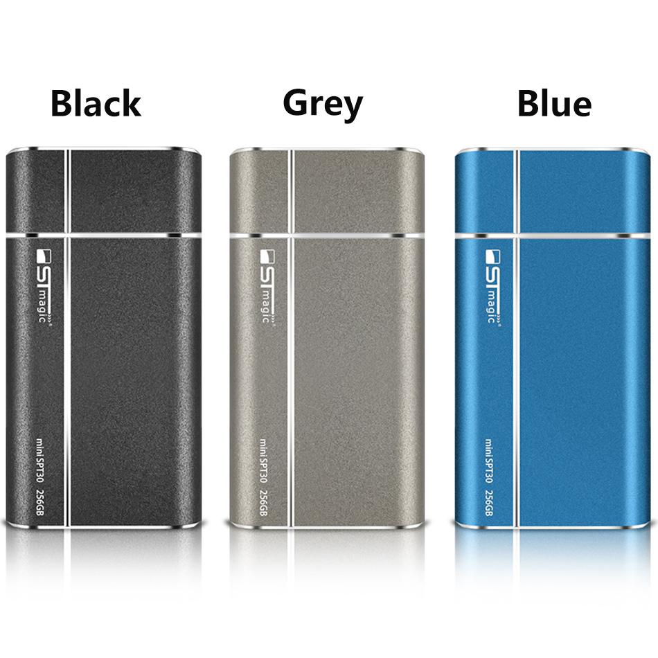 Buy Stmagic USB3.1 Mini External SSD Metal Portable Solid State Drive ...