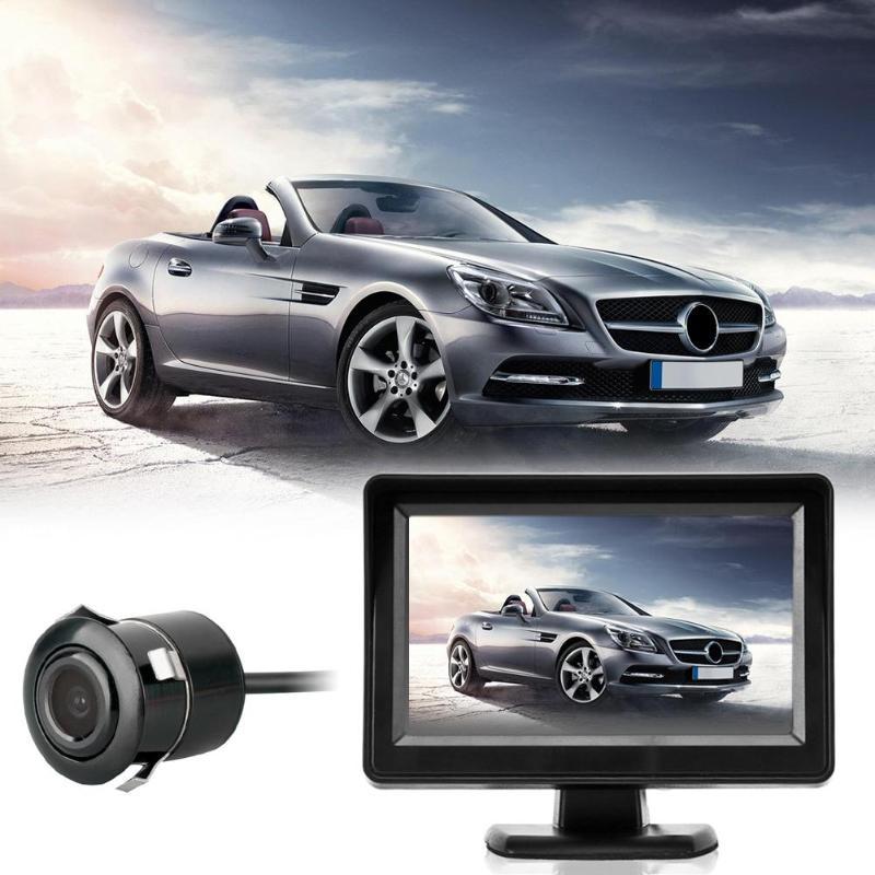Buy Car Rear View KIT 4.3" TFT LCD Monitor + Night Vision Car Reversing ...