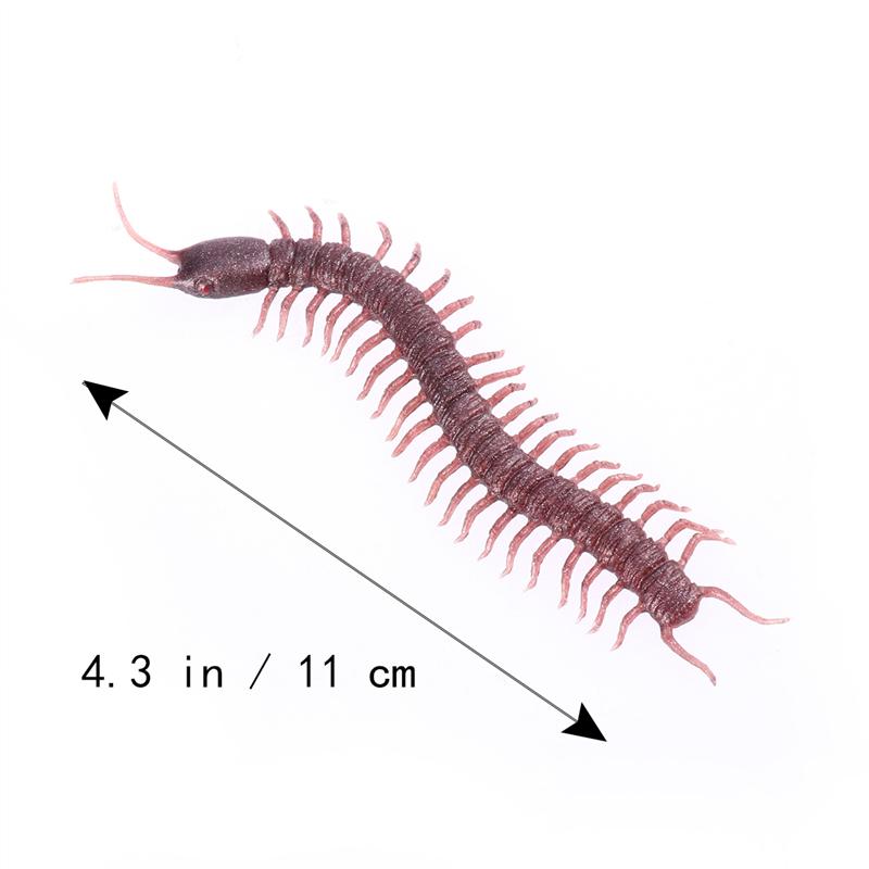 6pcs Tricky Props Fake Centipede Simulation Prop for April Fool's Day ...