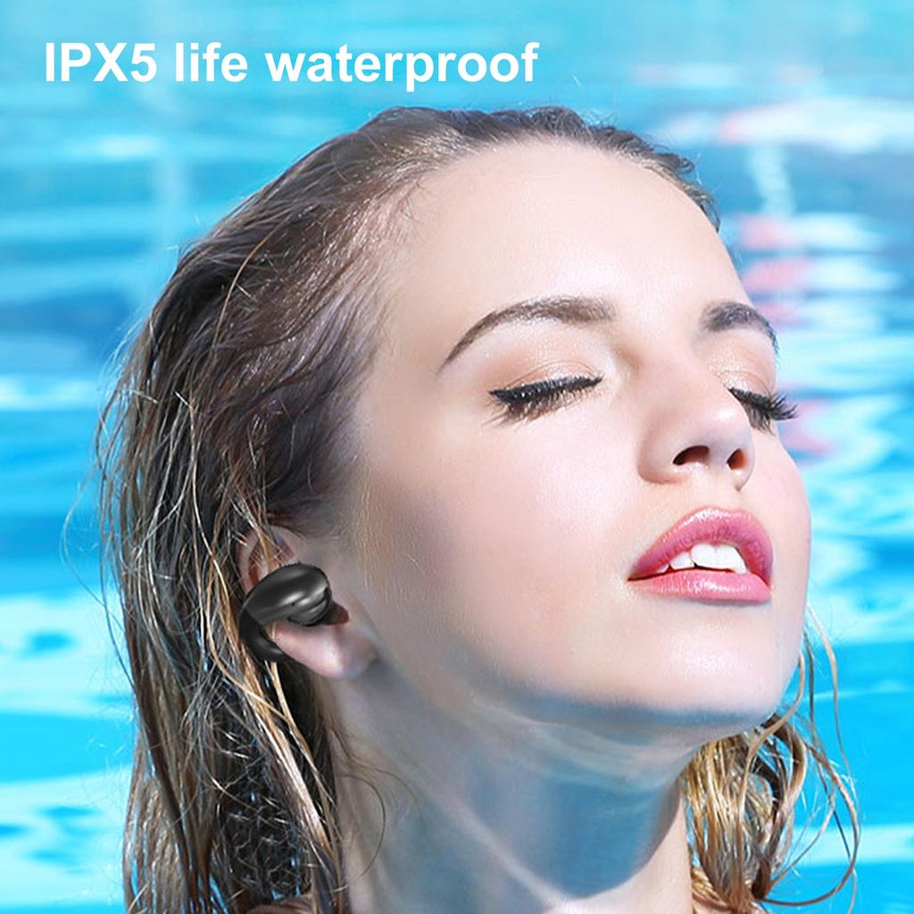 Buy Bluetooth Wireless Headset Waterproof Tws Bluetooth V5.0 Wireless ...