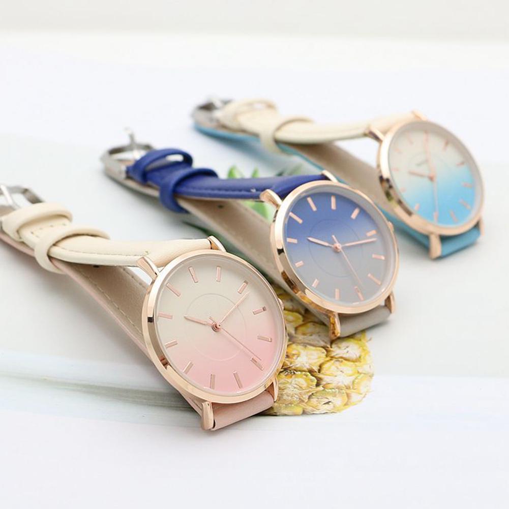 Cheap Boom Boom Fashion Block Round Wrist Watch Quartz Students Color ...