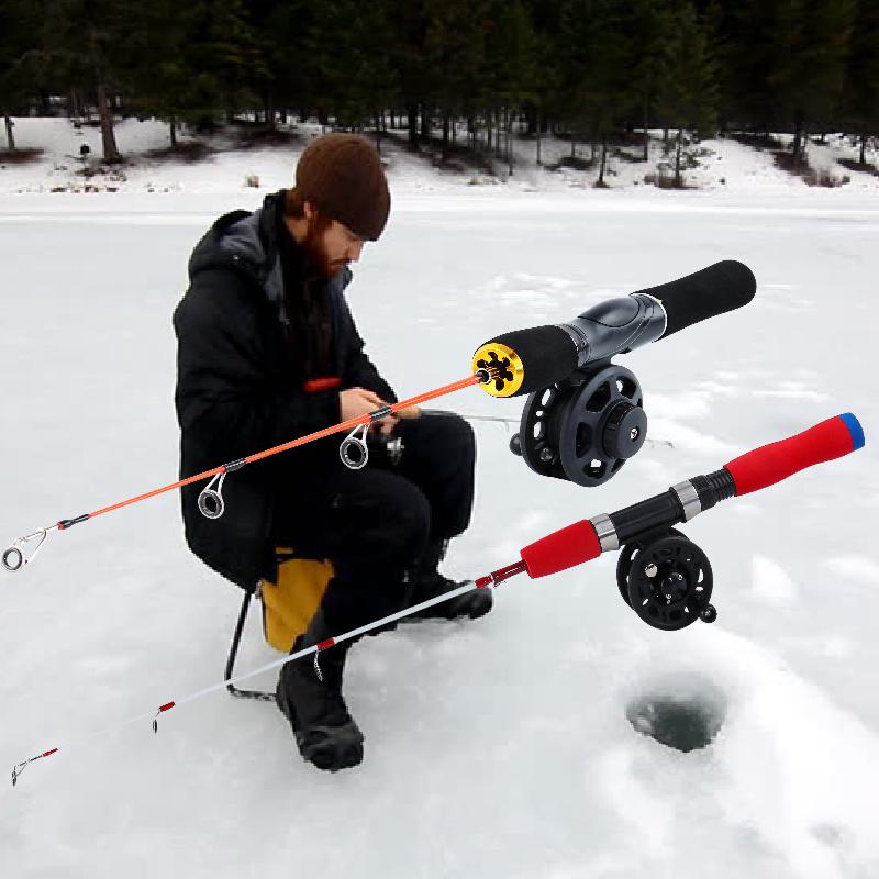 Buy Ice Fishing Tackle Set Ice Fishing Rod Combo with Ice Fishing Reel ...