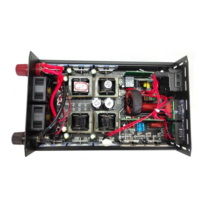 Buy 3000W DC12V To AC220V Pure Sine Wave Inverter 50HZ Converter Solar ...