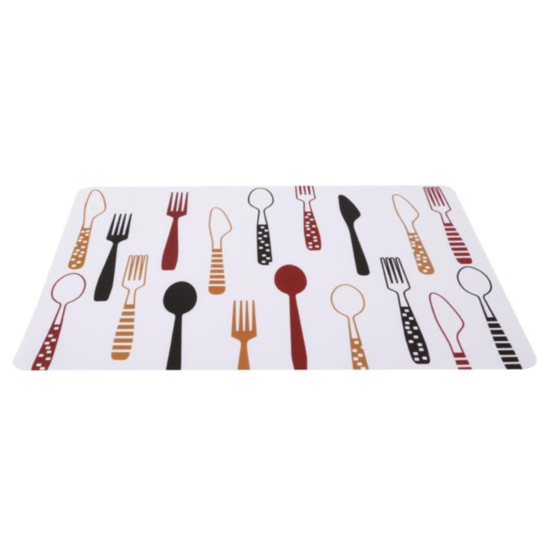 Buy Cartoon Printing PP Table Mat Waterproof Heat Resistant Placemat at ...