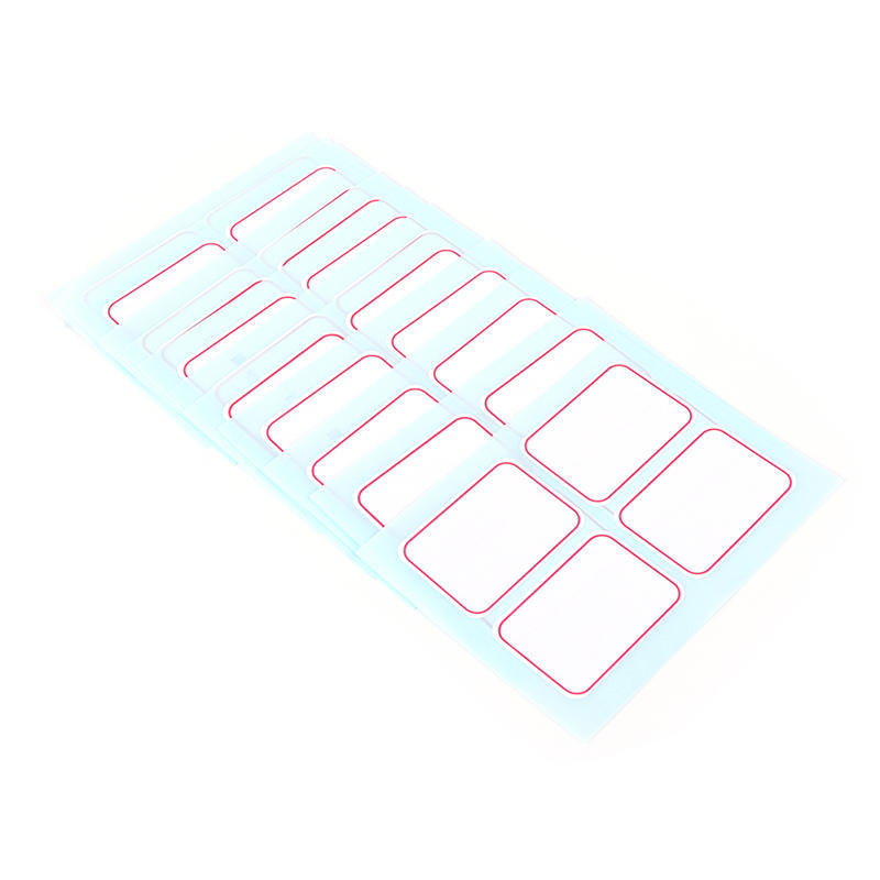 Buy 12Pcs Self Adhesive Labels Blank Post It Note Label Bar Sticky ...