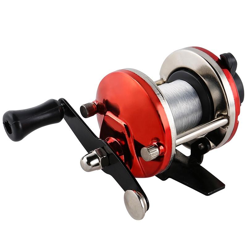 Mini Ice Fishing Rolling Reels Line Drum Wheel Ice Liner Fishing Tools ...