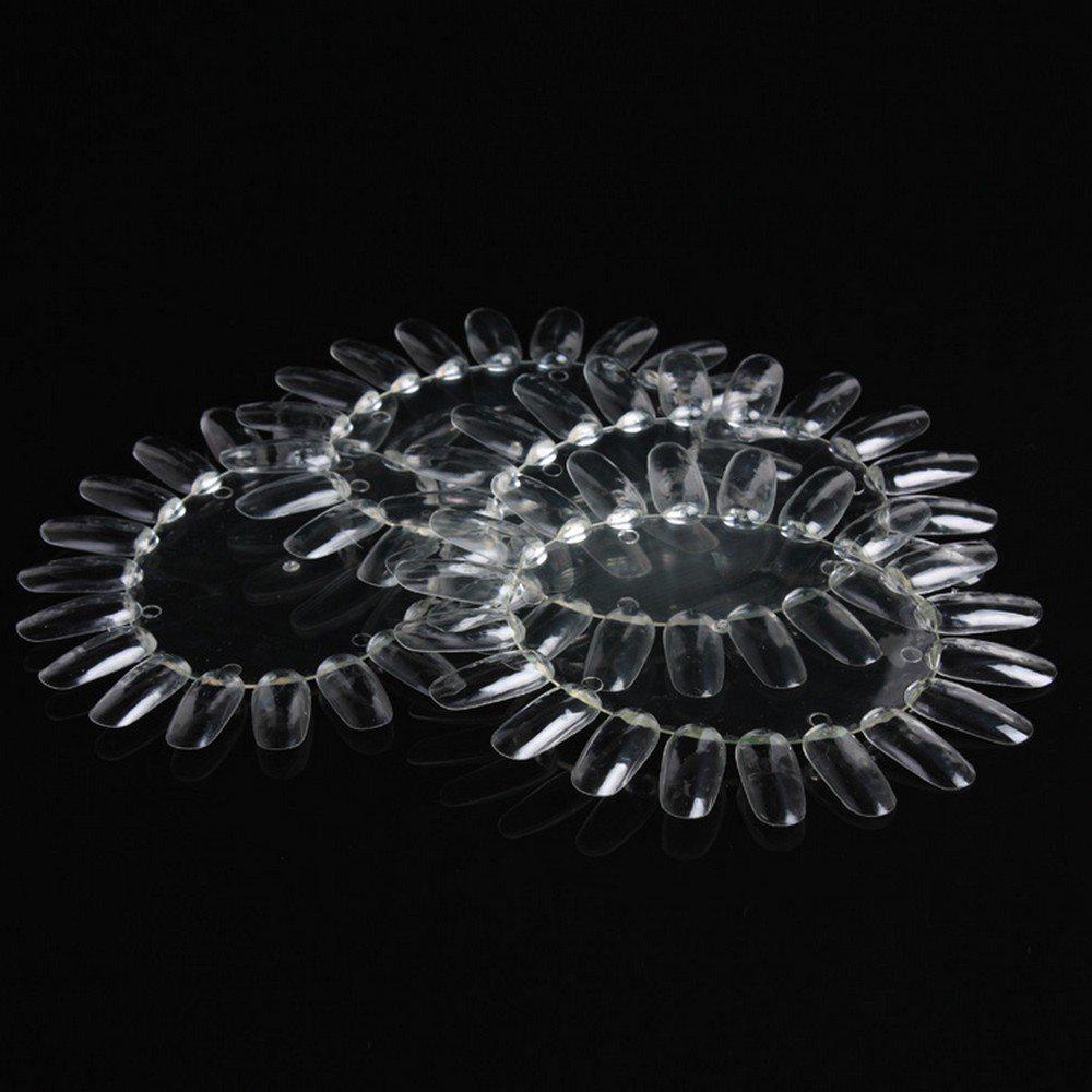 Buy 5Pcs False Nail Art Polish Gel Acrylic Round Wheel Sample Practice ...