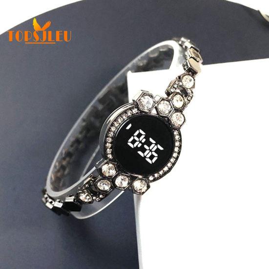 Cheap Multifunctional Electronic Round Dial Watch: LED Digital Display ...