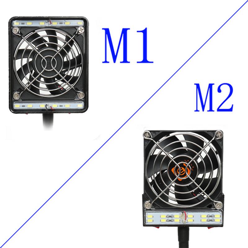 Buy 220V Led Exhaust Fan Soldering Iron Air Blower Station Welding ...
