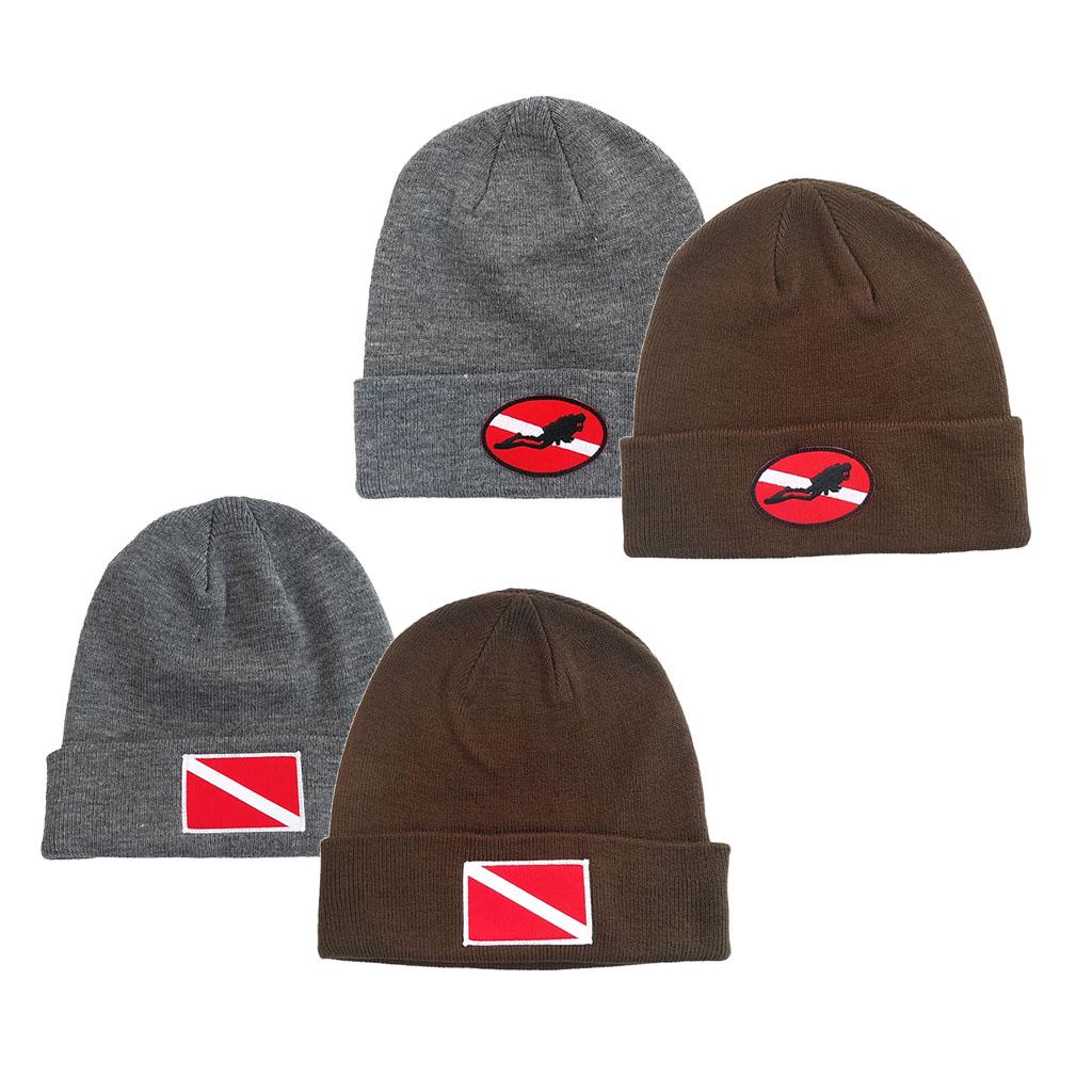 Buy Unisex Adult Scuba Diving Snorkeling Hat Dive Knit Beanie Diver Cap ...