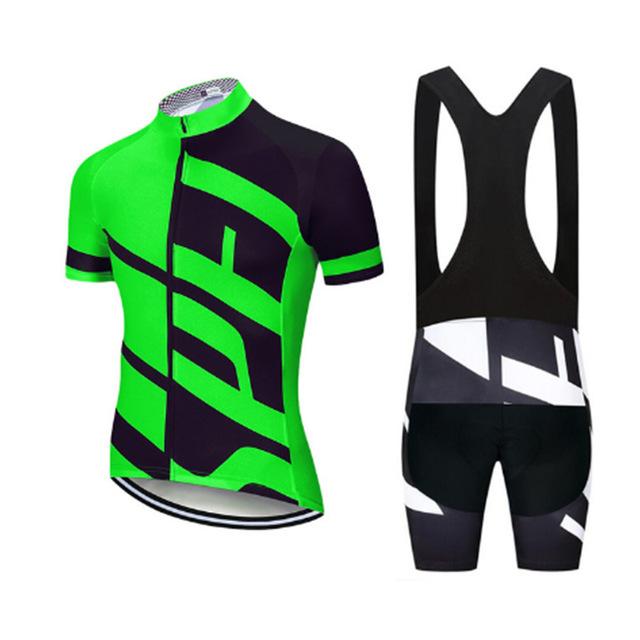 Cycling Jersey Set Mens Short Sleeve MTB Bike Clothing Ropa Ciclismo ...