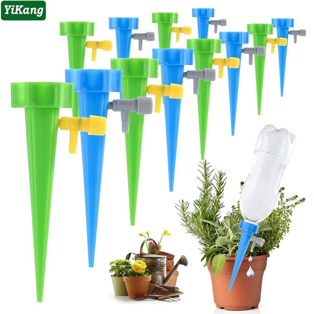 Buy 12Pcs Garden Plant Automatic Waterers Drip Irrigation Plant ...
