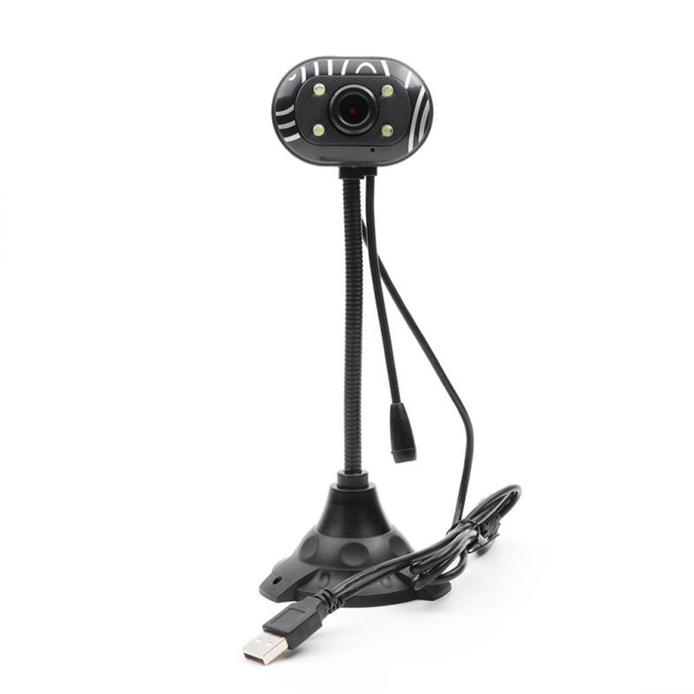 USB Webcam Flexible Gooseneck 640480P Desktop Online Computer Camera ...