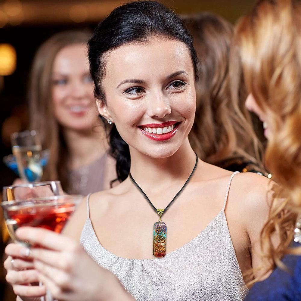 Cheap Orgonite Pendant Chakra Pendant Necklace Solar Energy Natural ...