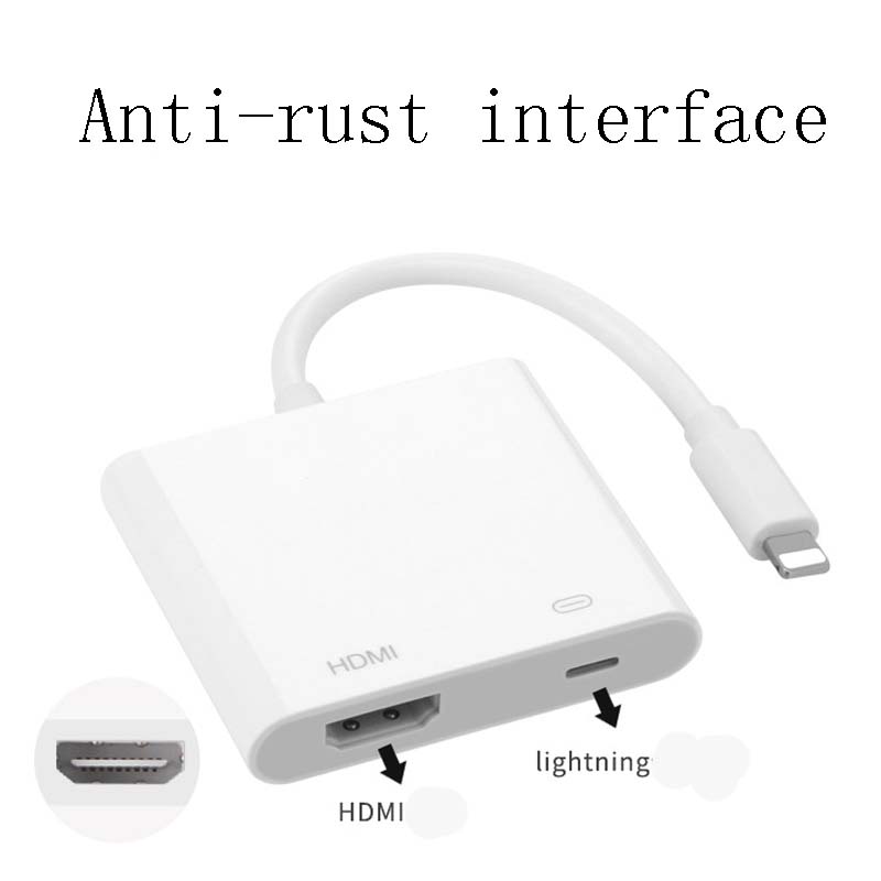 Iphone Hdmi TV High-definition Adapter Cable Applicable To IOS Apple ...