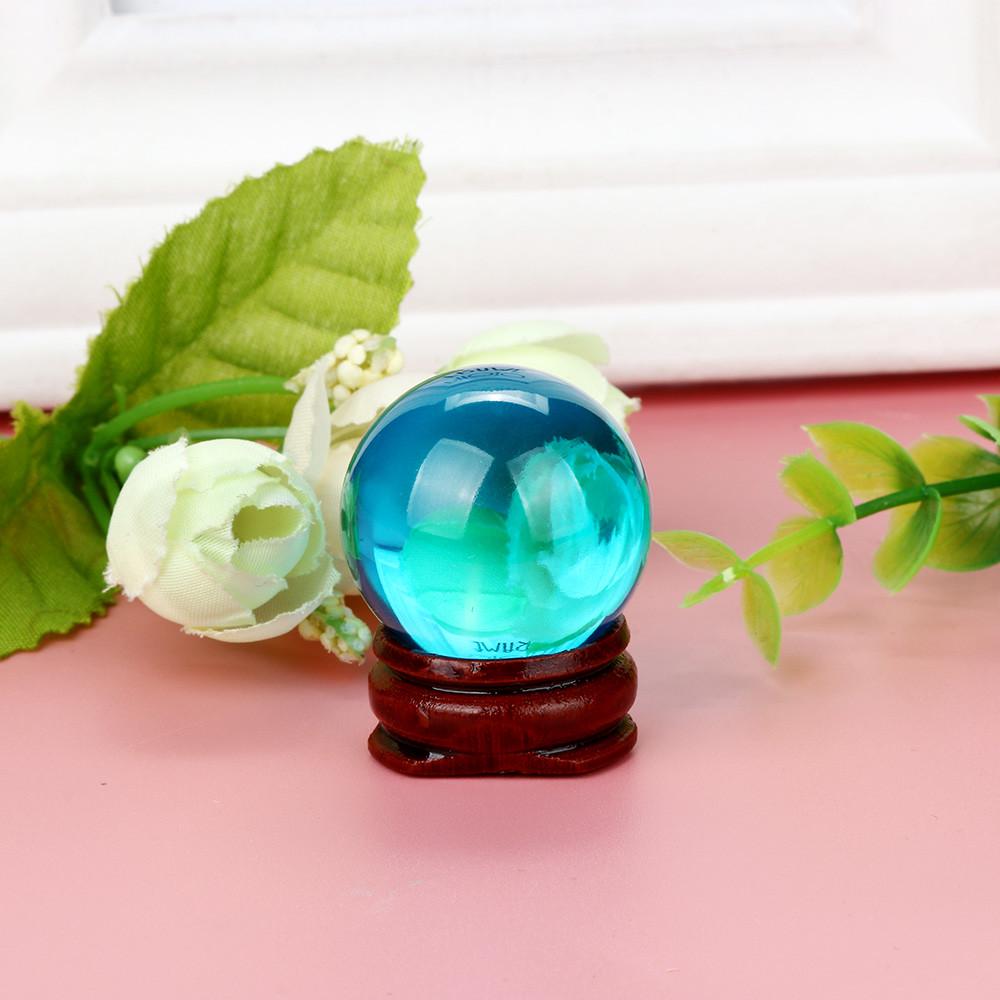 Buy 30mm Natural Quartz Magic Crystal Healing Ball Sphere And Stand at ...
