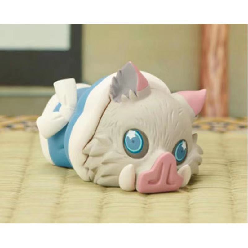 Buy Anime Demon Slayer Figures Tomioka Giyuu Agatsuma Zenitsu Kamado ...