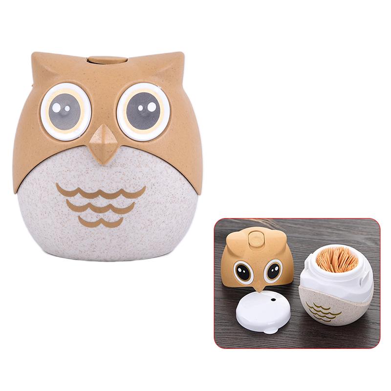 Buy 1PCS Wheat Straw Toothpick Storage Boxes Home Eco-friendly ...