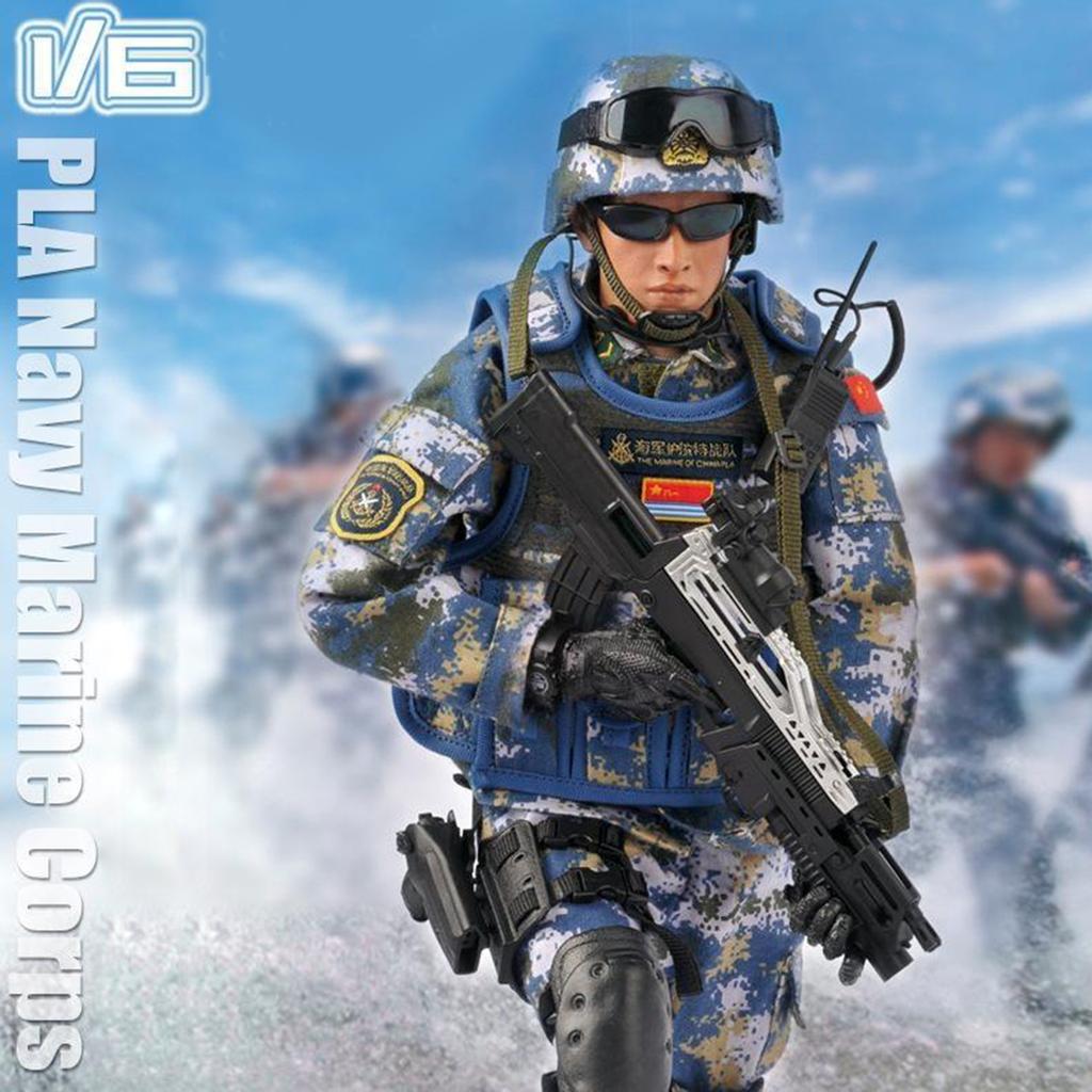 Buy 1/6 Action Figure Army Soldiers Toy with Accessories Military ...