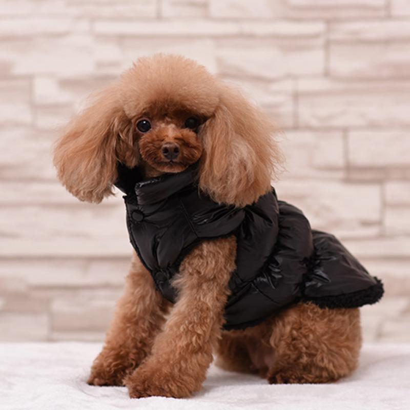 Buy Fashion Winter Pet Clothes Dog Padded Vest Coat Cotton Windproof ...