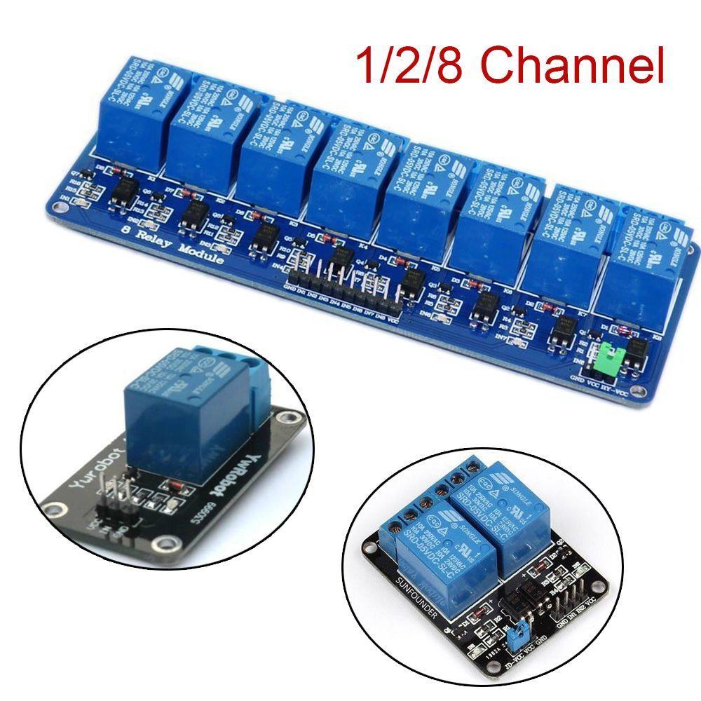 Buy 10A AC250V/DC30V ARM AVR 5V Home Switch Relay Module Optocoupler ...
