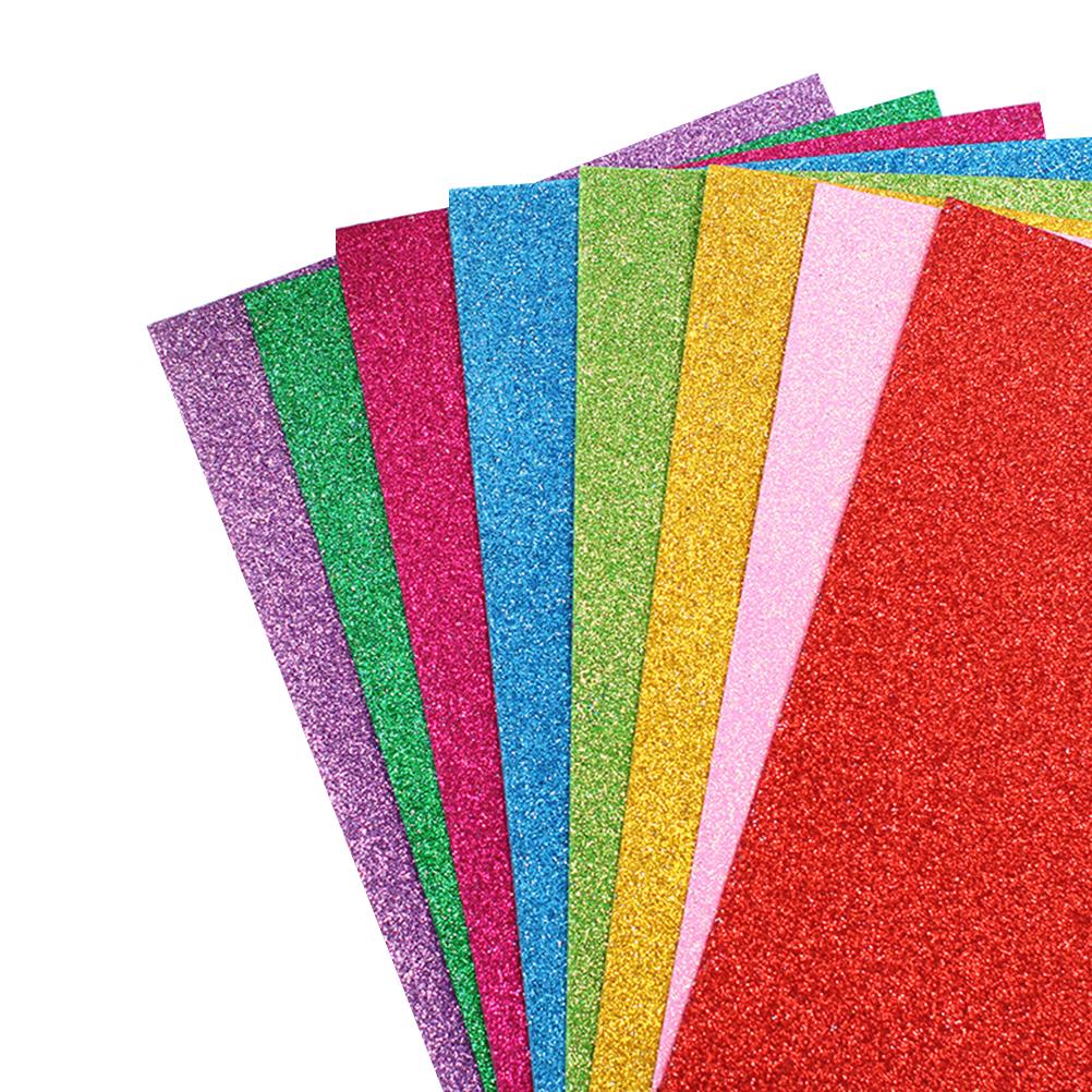 10PCS Foam Paper Durable Practical Multi-purpose Form Sheets Craft Foam ...