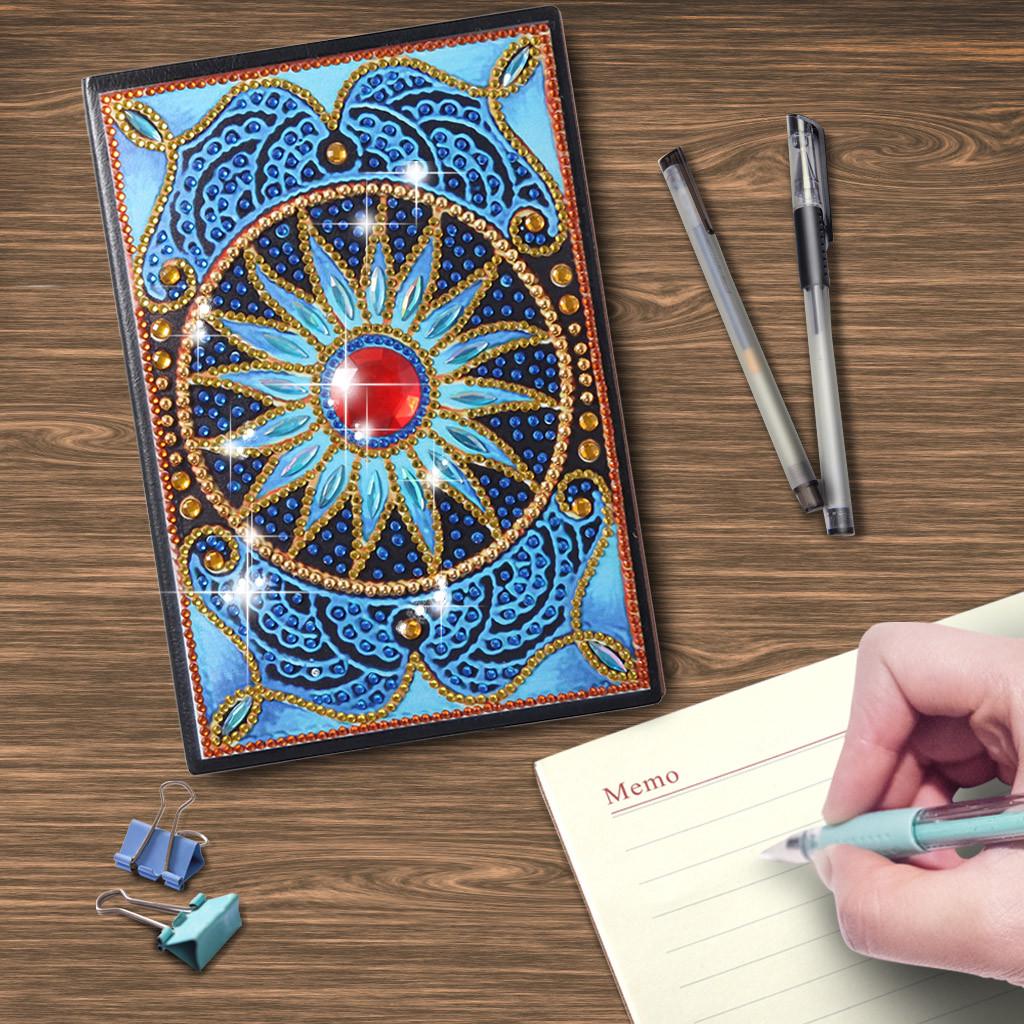 Buy Diamond Painting Notebook Creative DIY Diary Diamond Embroidery ...