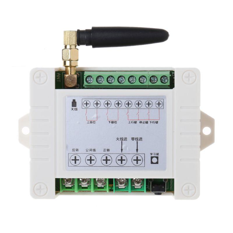 1Set C85-260V 1/2/3CH Motor Remote Control Door Wireless Receiver ...