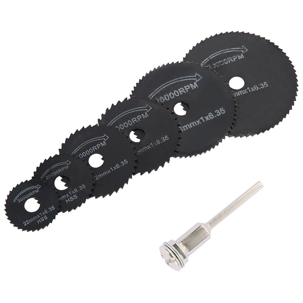 Buy 7Pcs Mini HSS Circular Saw Blade Rotary Tool for Dremel Metal ...
