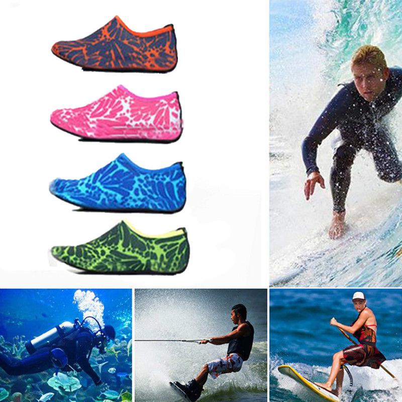 1 Pair Non-slip Unisex Water Shoes Aqua Sock Diving Socks for Surfing ...